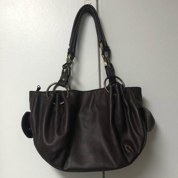 Bags | Dark Chocolate Brown Leather Satchel Purse | Poshmark